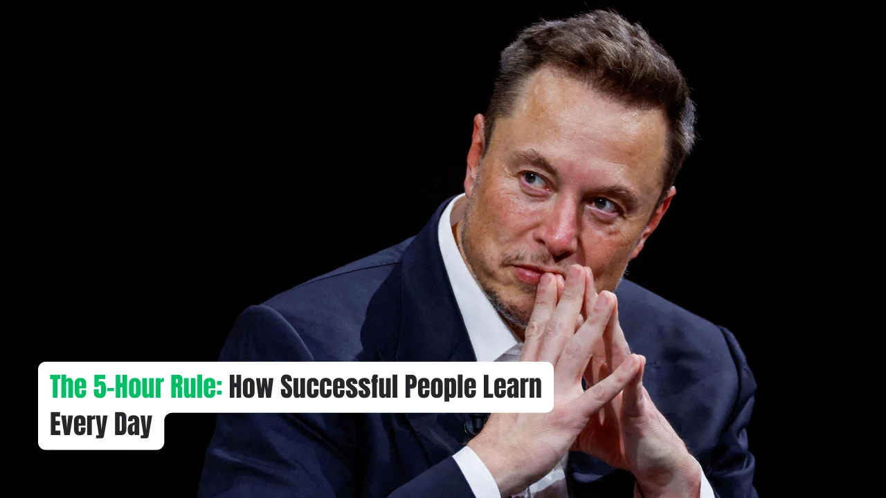 The 5-Hour Rule: How Successful People Learn Every Day - FlexAI